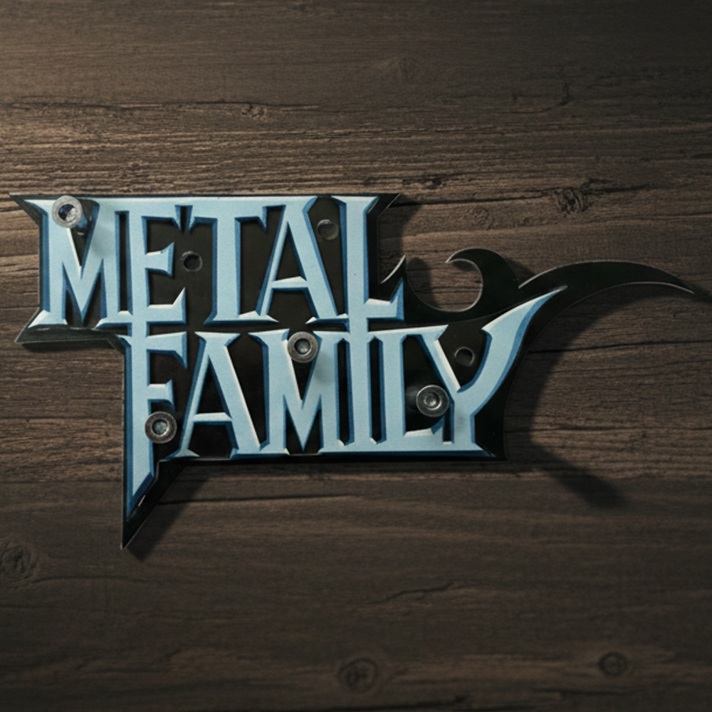 Key ring “Metal Family” acrylic – Metalfamily